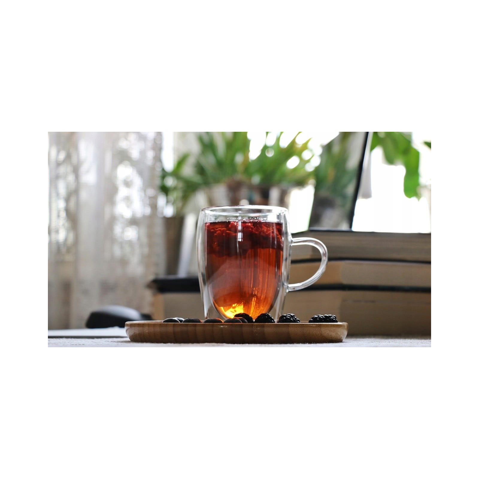 Szklanki termiczne z uchem Renza 300 ml do kawy latte komplet 6 szt MGHOME