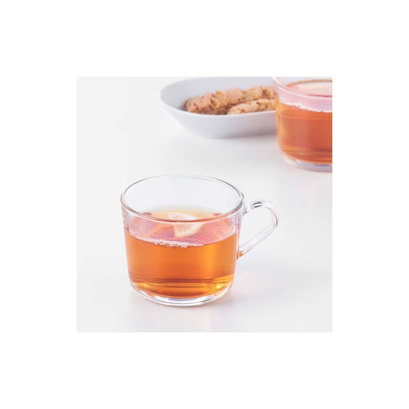 Kubki szklane 350 ml Florina Alma zestaw 6 szklanek z uchem